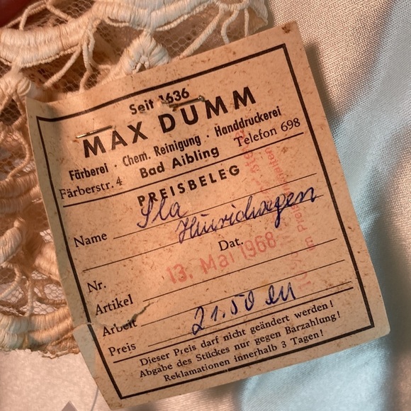 max dumm | Dresses | Max Dumm German Wedding Dress 968 Never Worn Lace Has Discolored 29 32 ...
